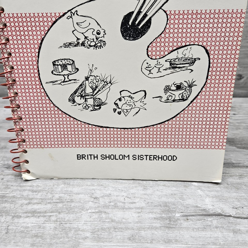 Palate Pleasers Cookbook Brith Sholom Sisterhood Bethlehem PA Vintage ...