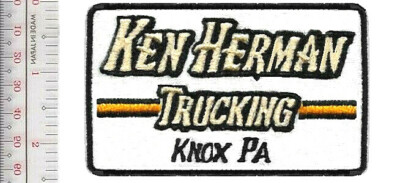 Vintage Retro Trucking Ken Herman Trucking Knox, Pennsylvania Driver ...
