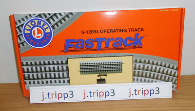 LIONEL 6-12054 FASTRACK OPERATING FAST TRACK O GAUGE TRAIN 10" STRAIGHT ...