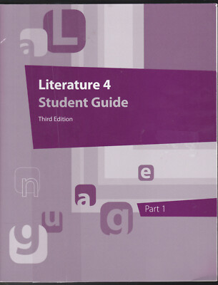 K12 LITERATURE 4, Student Guide 3d Edition Part 1 VG | eBay