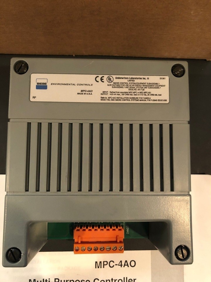 MPC-4AO MULTI-PURPOSE CONTROLLER ANALOG OUTPUT MODULE | eBay