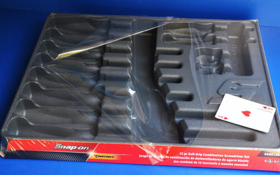 Snap-on Storage Tray Organizer 12-piece Screwdriver Set SGDX120B ...