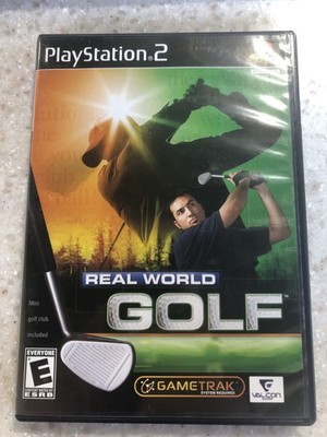REAL WORLD GOLF PLAYSTATION 2 PS2 PLAY STATION GAME DISC, MANUAL CASE ...