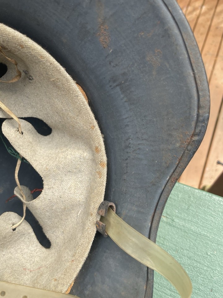 World War Two German M44 Luftschutz Helmet No Reserve | eBay