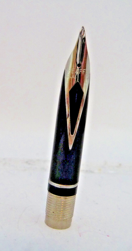 Sheaffer Vintage Stainless Steel Slim Targa EXTRA-FINE point nib-new ...