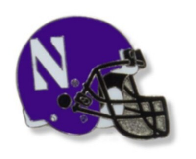 Northwestern University Pins Northwestern Wildcats Pins Football Helmet ...