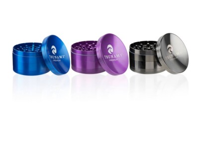 100mm Tsunami Herb Grinder - assorted | eBay