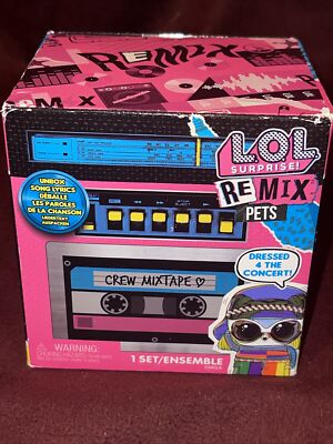 LOL Surprise Remix Pets with 9 Surprises and Song Lyrics New Sealed ...