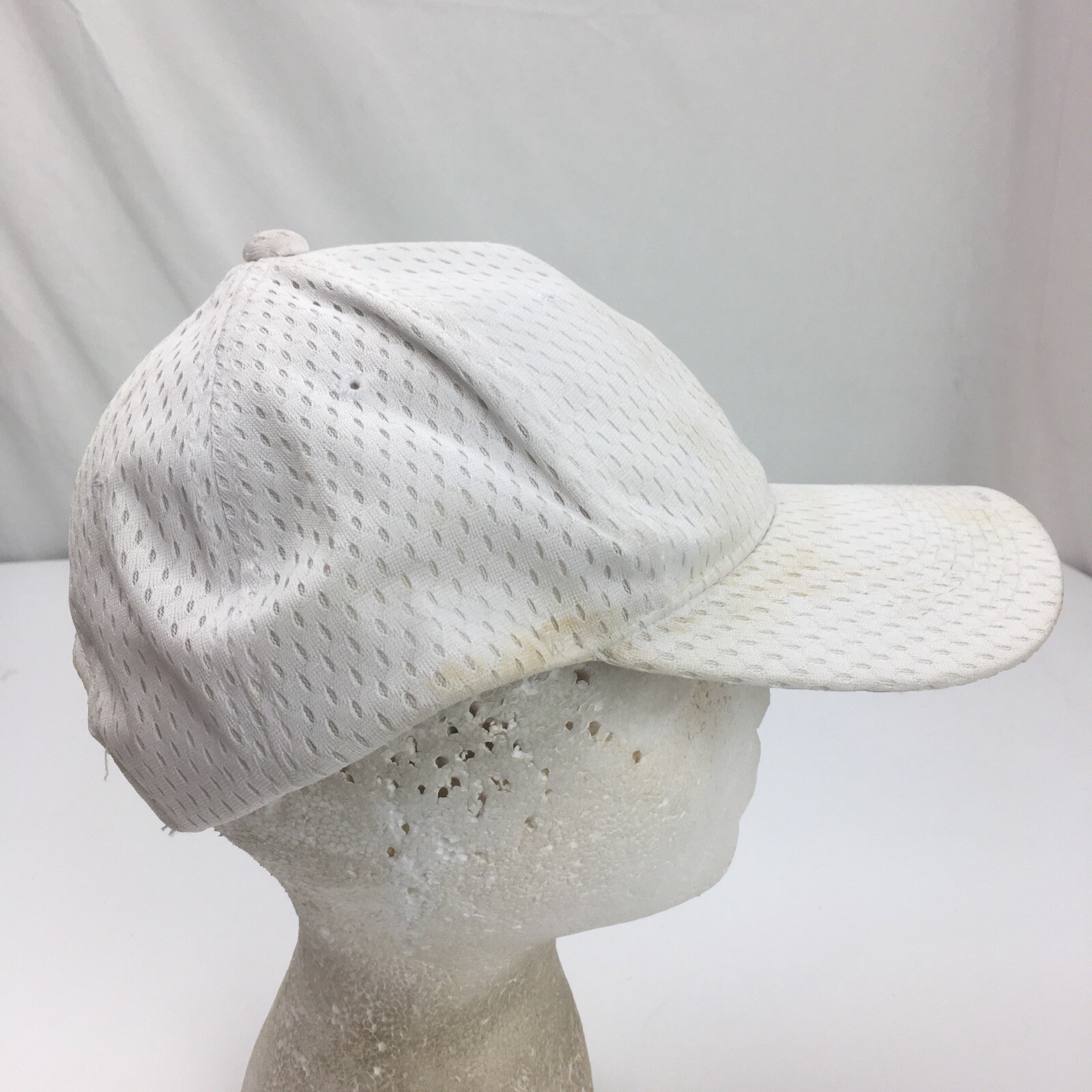 Blank White Mesh Signatures Brand Ball Cap Hat Snapba… - Gem