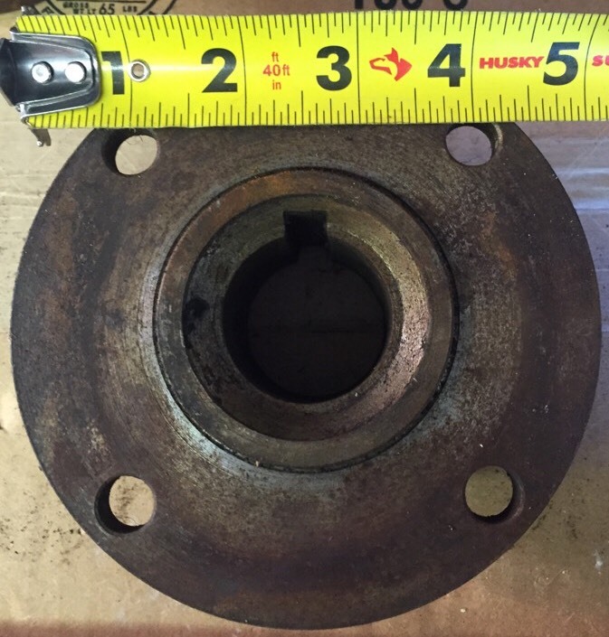 1.50" INBOARD Marine Solid PROPELLER PROP SHAFT Gear Engine Coupling ...