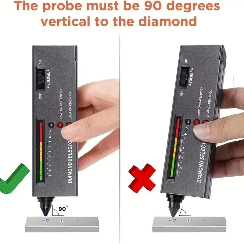 Diamond Tester Portable Gem Selector Gemstone Jeweler Tool Testing Kit ...