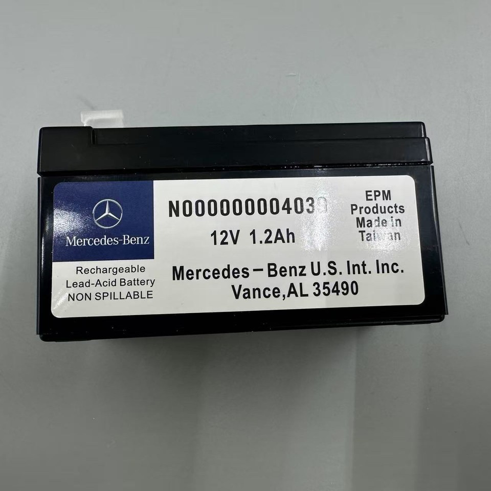 NEW N000000004039 For Mercedes Benz Auxiliary Battery 12V W221 W212 ...