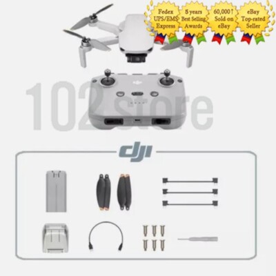 DJI Mini 4K Camera Drone (1 Battery) DJI RC-N1C Remote Controller 100% ...