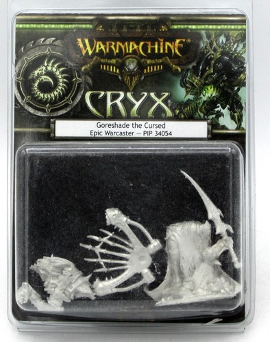 Hordes PIP34054 Goreshade the Cursed Epic Warcaster (Cryx) Necromancer ...