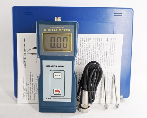 Handheld Vibration Meter with Velocity 10Hz-1kHz for Measuring Periodic ...