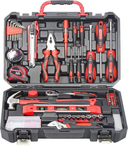 Home Tool Kit - 138 Pieces for Repair & Maintenance with Storage Box | eBay