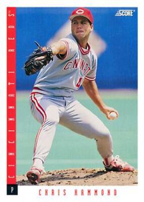 #195 Chris Hammond - Cincinnati Reds - 1993 Score Baseball | eBay