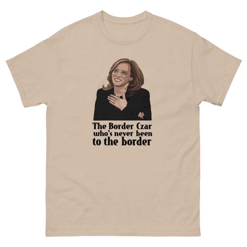 The Border Czar Who's Never Been To The Border Heavyweight Men Tee ...