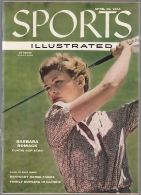 1956 Sports Illustrated No Label 4/16 Barbara Babs Romack Golf 22323 | eBay