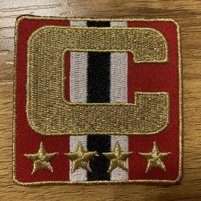 Captain C Patch ALTERNATE HELMET Patch for Football Jersey RARE - Pick ...