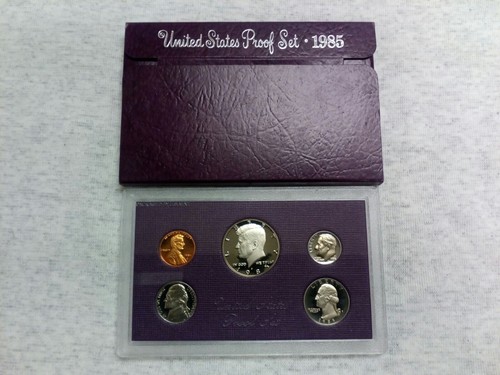 1985 S Proof Set U.S. Mint Original Government Packaging OGP Collectible | eBay
