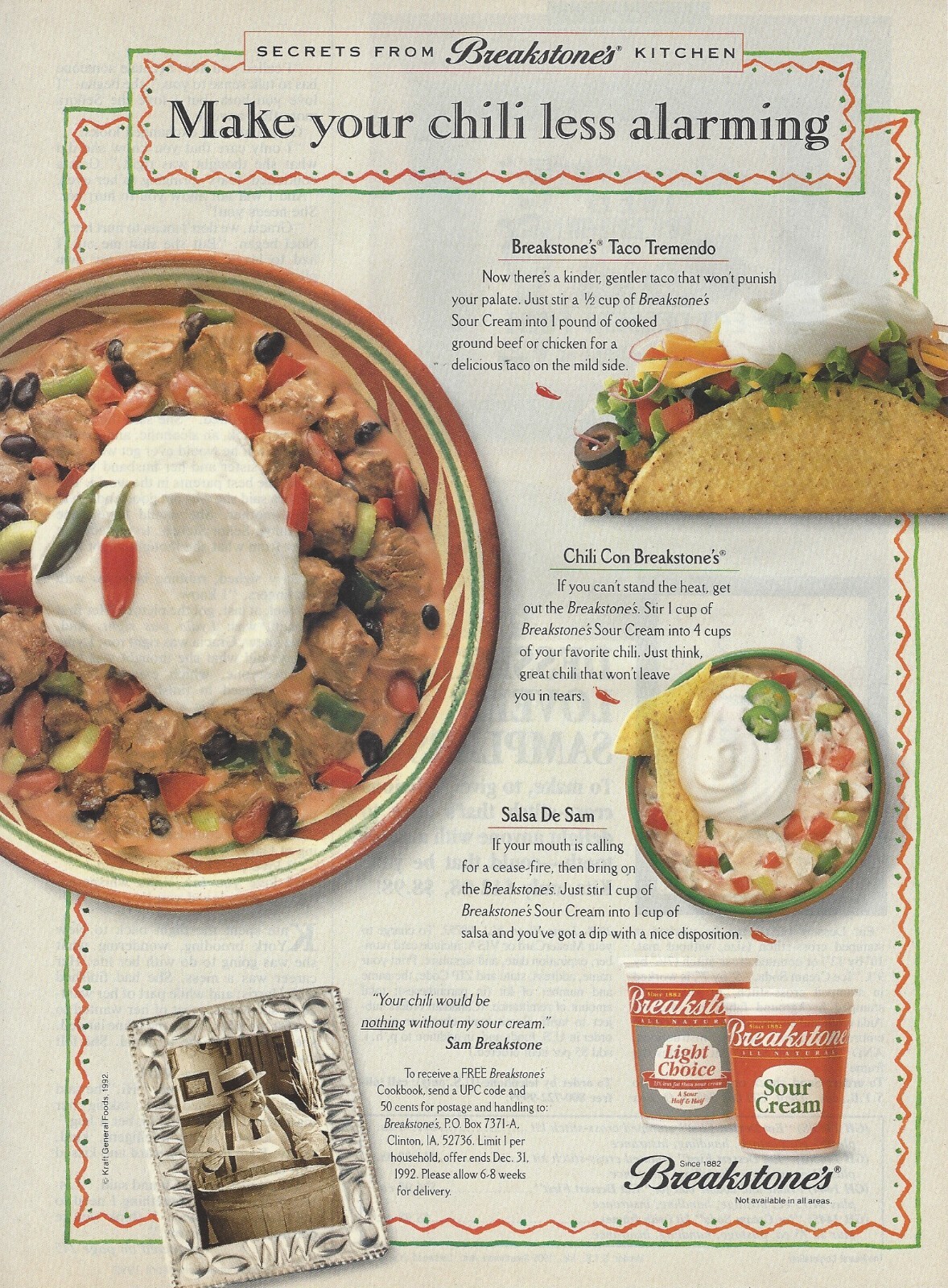 Breakstones Sour Cream