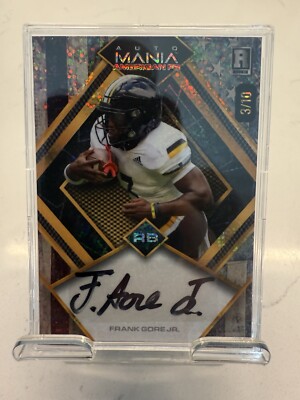 FRANK GORE JR Wild Card Auto Mania /10 SSP AUTOGRAPH ROOKIE RC Bills | eBay