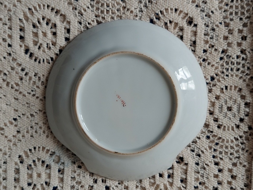 Vintage Chestnut Handpainted Shell Dish Nut or Candy, Chestnuts, Leaves ...
