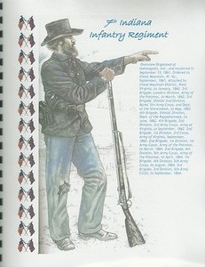 Civil War History of the 7th Indiana Infantry Regiment | eBay