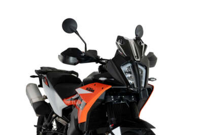 Puig Moto Motorcycle Sport Screen Black (Opaque) For KTM 790 Adventure ...