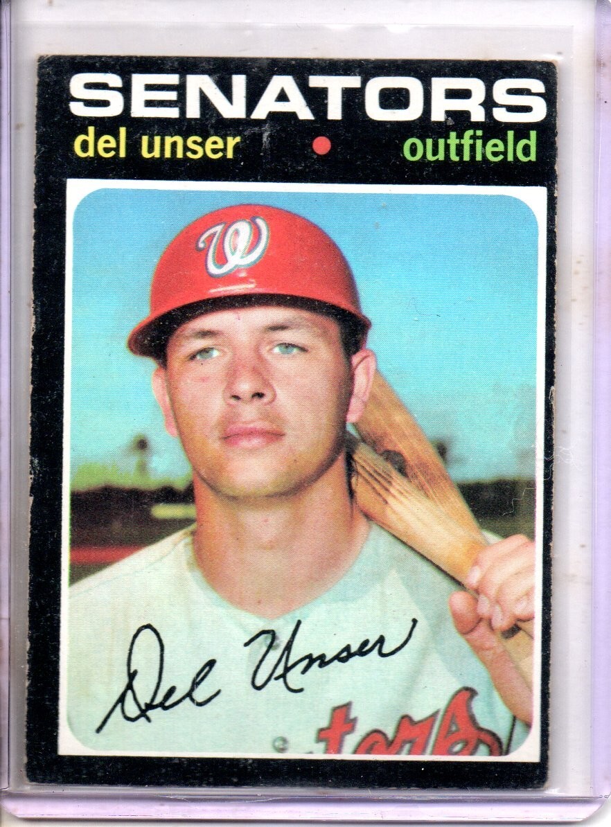 1971 TOPPS DEL UNSER # 33 (EX-MT/NM) | eBay