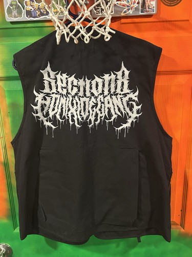 Section 8 X Homicide Gang Studded Vest Large | eBay