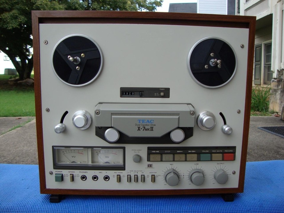 Teac X-7 MK II 4-Track, 2 Ch Reel To Reel Tape Deck + FREE Reel +30 Day ...