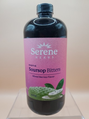 Serene Herbs Exotic Soursop Bitters All Natural 16oz Mixed Berries Exp ...