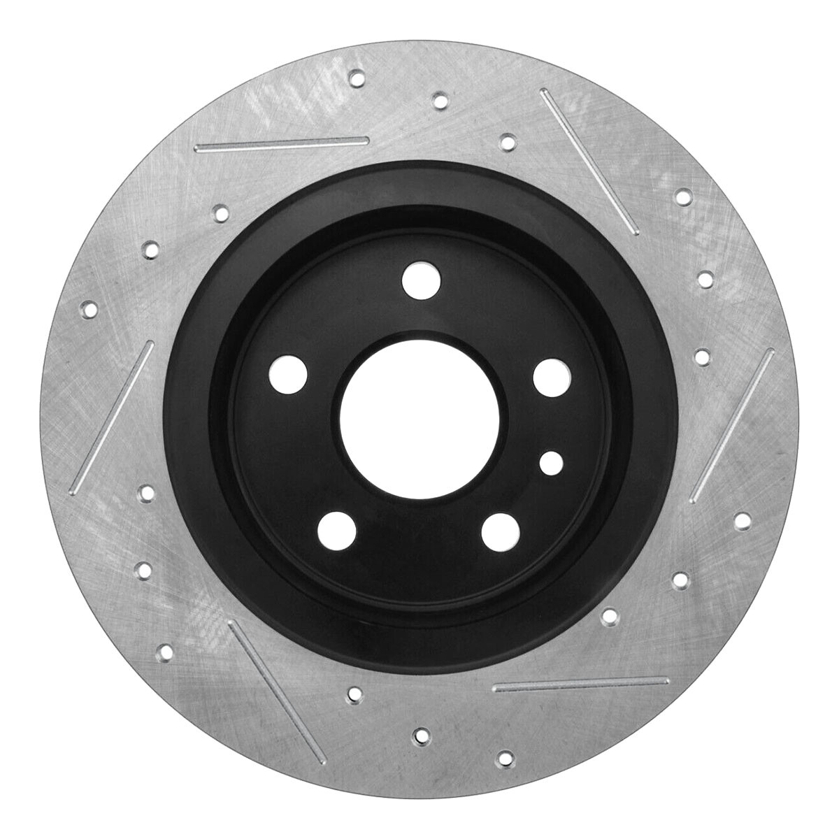 Rear Drilled Slotted Brake Rotors Pair 2 for Chevy Cruze Trax Sonic ...