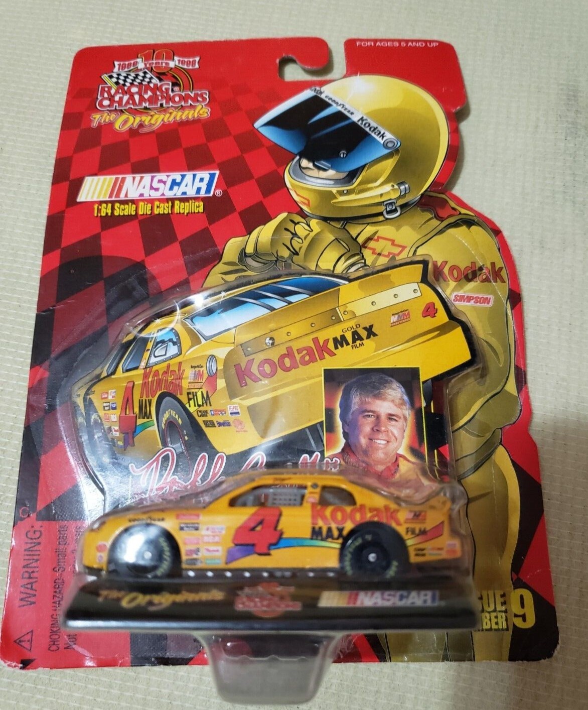Bobby Hamilton 4 Originals Kodak Max 1:64 Scale Diecast Issue #9 1999 ...