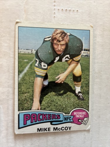 1975 Mike McCoy Green Bay Packers Topps Football Card #362 | eBay