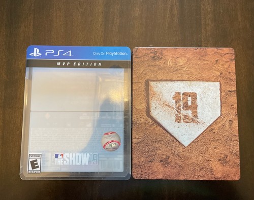 MLB 19: The Show MVP Steelbook Edition (Sony PlayStation 4, 2019) ps4 ...