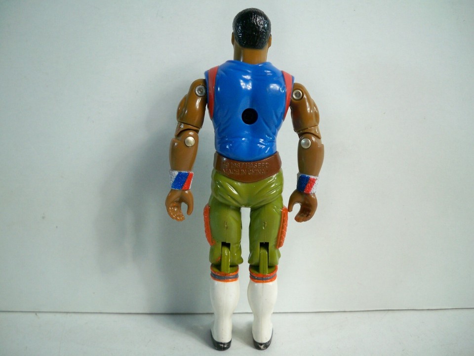 K25i0085 THE FRIDGE PERRY W/ FILE CARD 100% COMPLETE GI JOE FIGURE 1986 ...