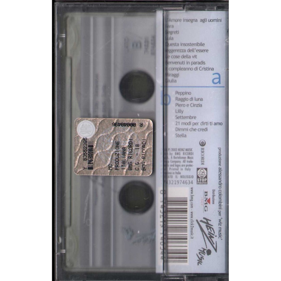 Antonello Venditti ‎MC7 Die Mut E L' Liebe Se È Liebe Vol 2 ‎/ ‎ Sealed ...