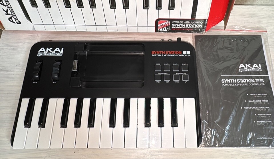 AKAI SYNTH Station 25 MIDI Keyboard Controller Discontinued | eBay