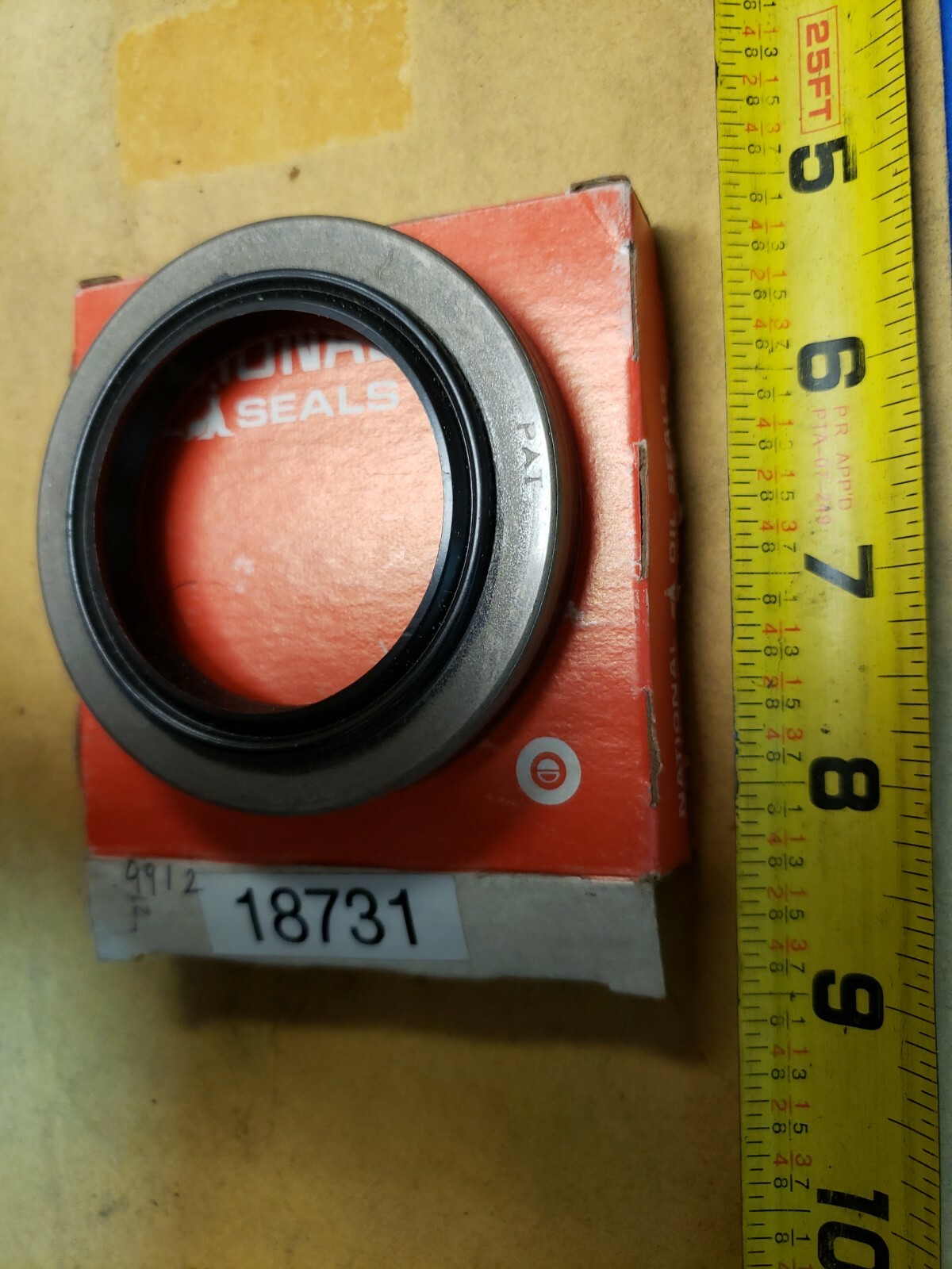 NOS GENUINE FEDERAL-MOGUL NATIONAL OIL SEAL 9912 NEW! FREE SHIPPING ...