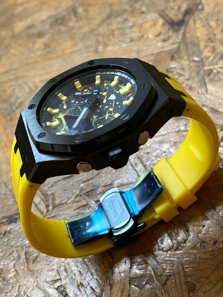 custom casioak casio oak g-shock ga-2100 watch | eBay