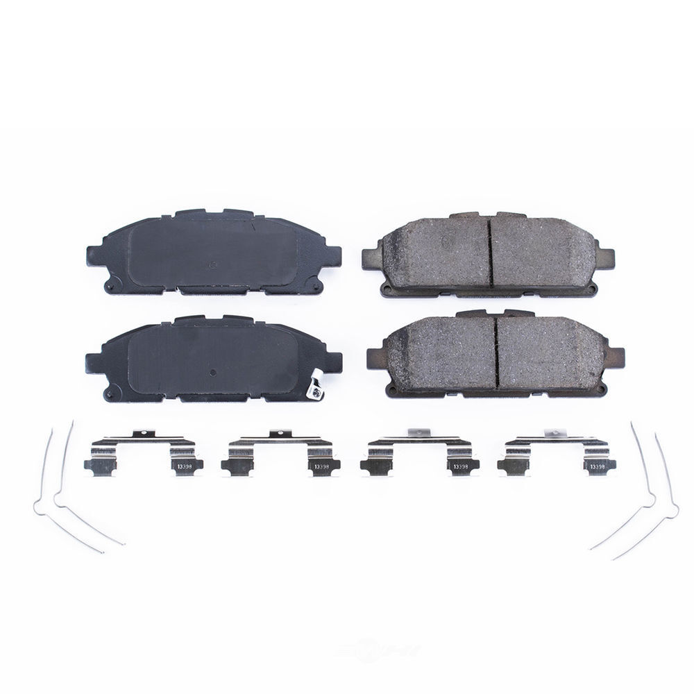 PowerStop 171552 Disc Pads and Brake Shoes - Disc Brake Pad Set, Front ...