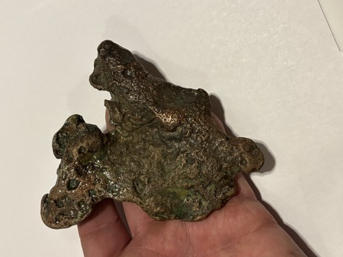 LARGE Native Glacial FLOAT COPPER Nugget Specimen Keweenaw Michigan | eBay