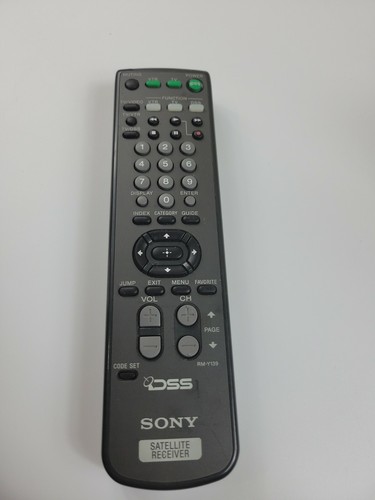 Genuine Sony RM-Y139 DSS Satellite Receiver Remote Control | eBay