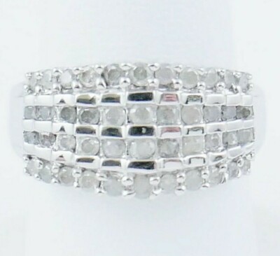 WR21 (A19) 10 Kt white gold 1 1/4 cttw Band | eBay