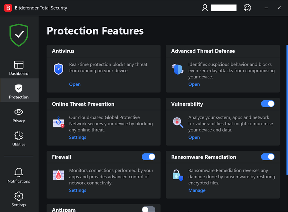 Bitdefender Total Security - 5 Devices / 2 Years. USA Only . Fast ...