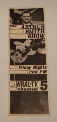 1964 WRAL tv show ~ ARTHUR SMITH SHOW | eBay
