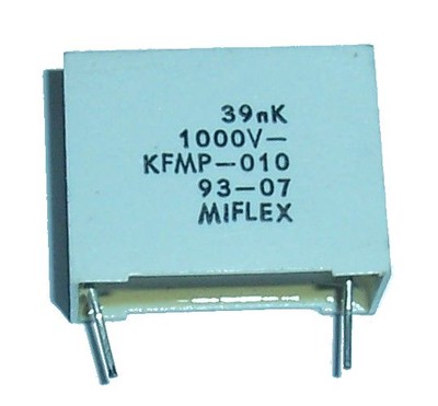 Vintage Miflex Capacitor KFMP-010 39nF 1000V 10pcs | eBay UK